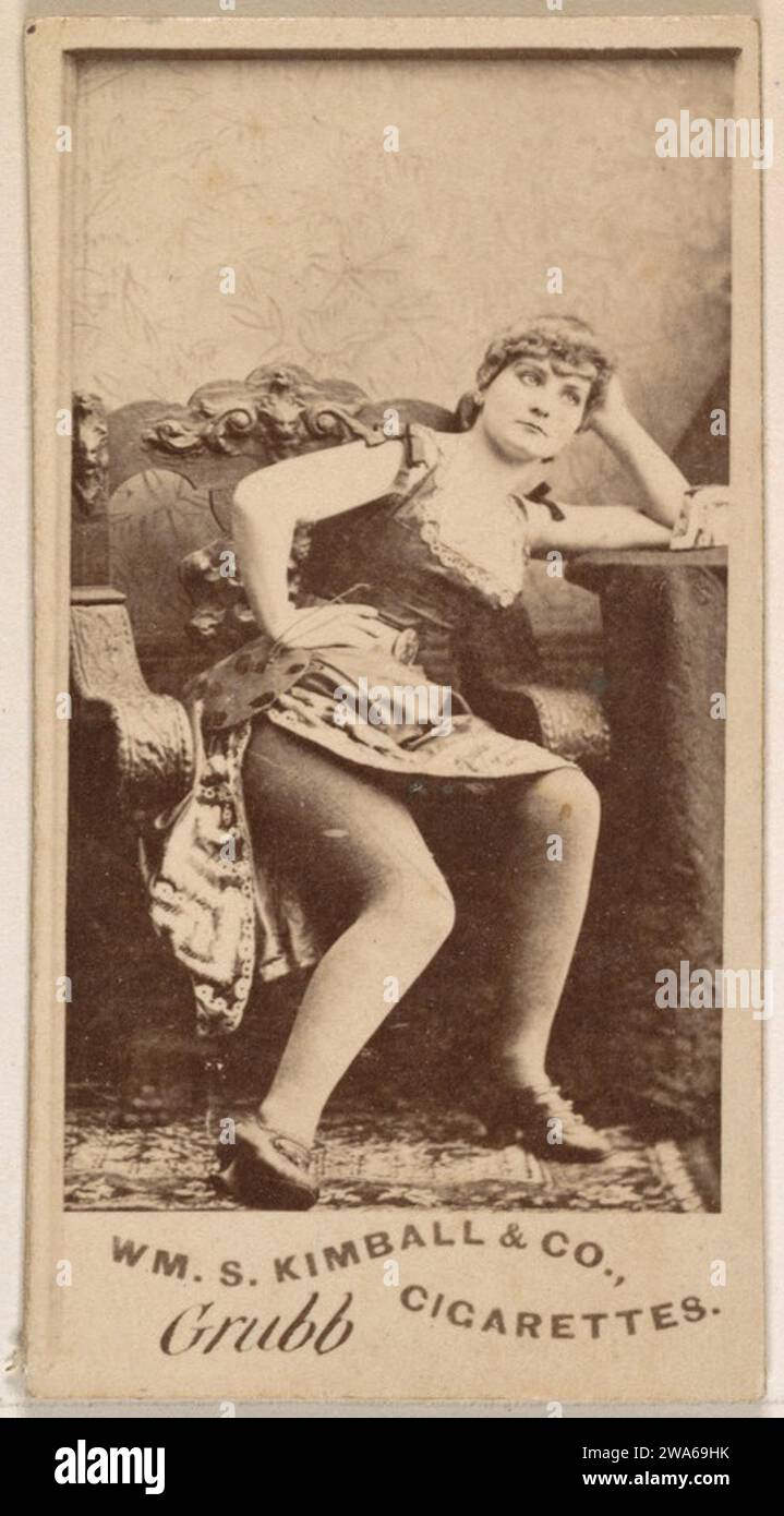 Lillian Grubb, from the Actresses series (N203) issued by Wm. S. Kimball & Co. 1963 by William S ...