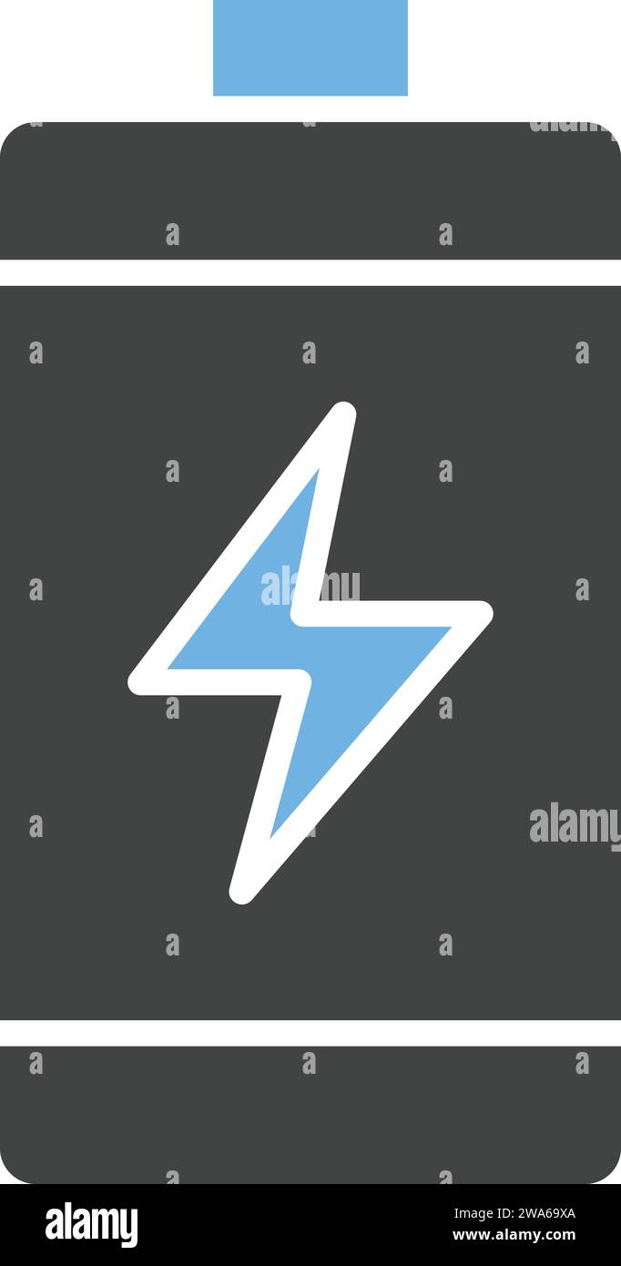 Pack battery line icon Cut Out Stock Images & Pictures - Alamy