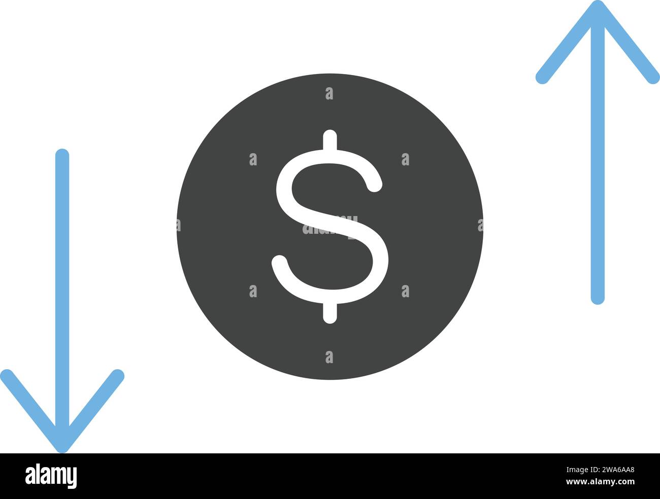 Profit down Stock Vector Images - Alamy