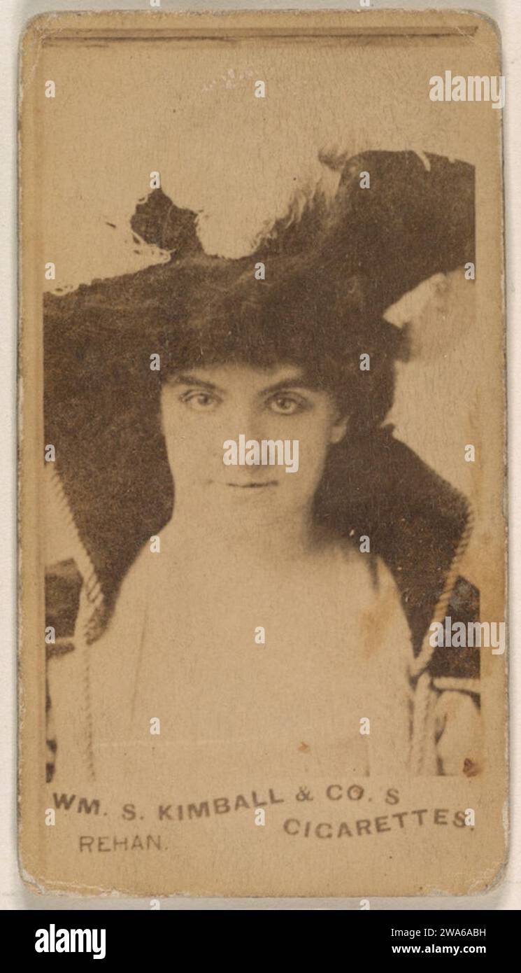 Ada Rehan, from the Actresses series (N203) issued by Wm. S. Kimball & Co. 1963 by William S ...