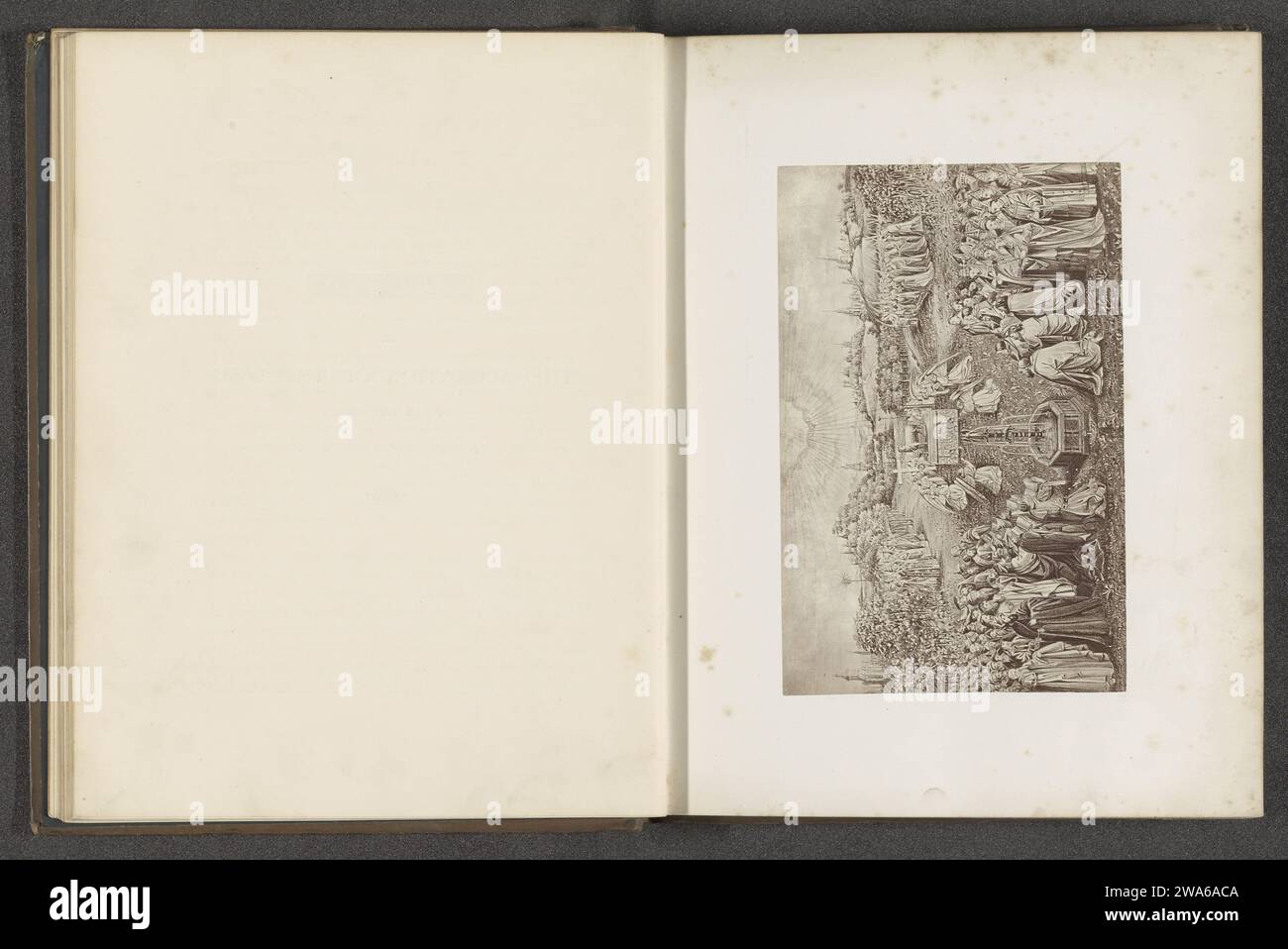 Photo production from a print to the center panel of the Lamb of God ...