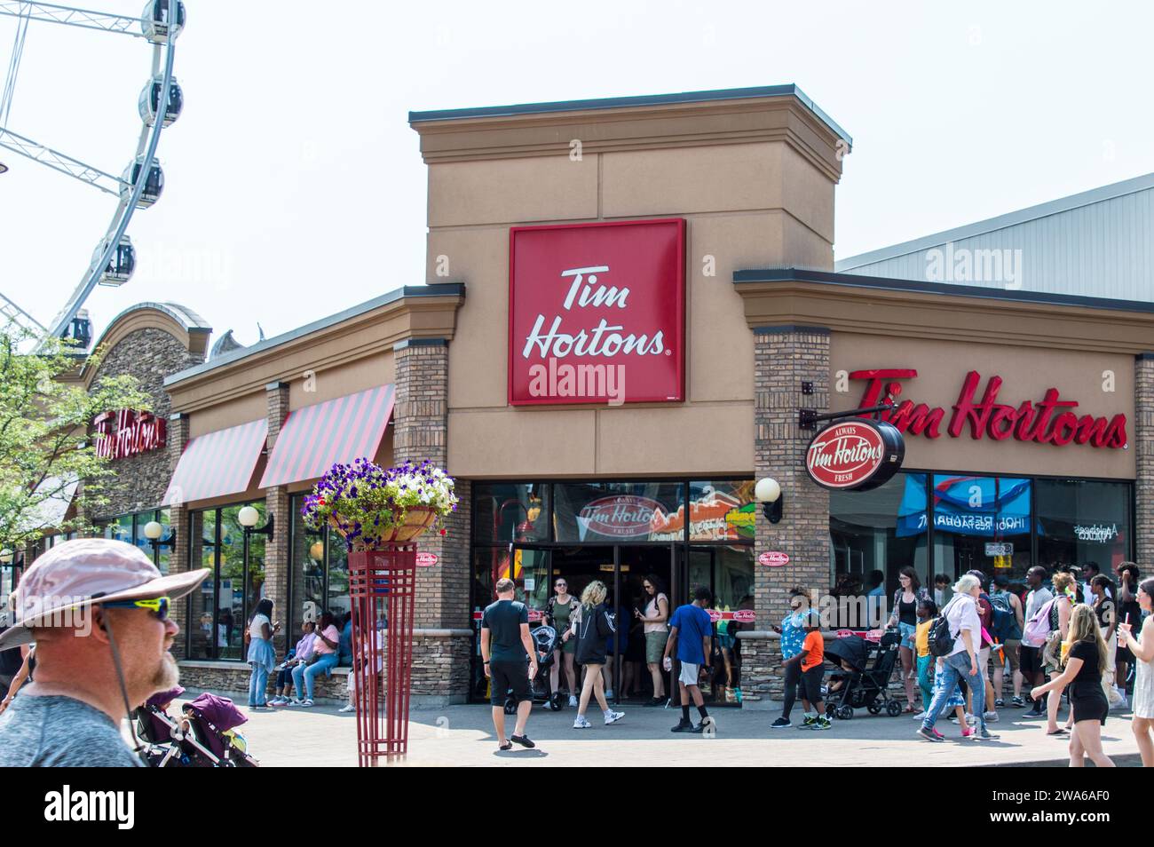 Tim Hortons at Clifton Hill Stock Photo - Alamy