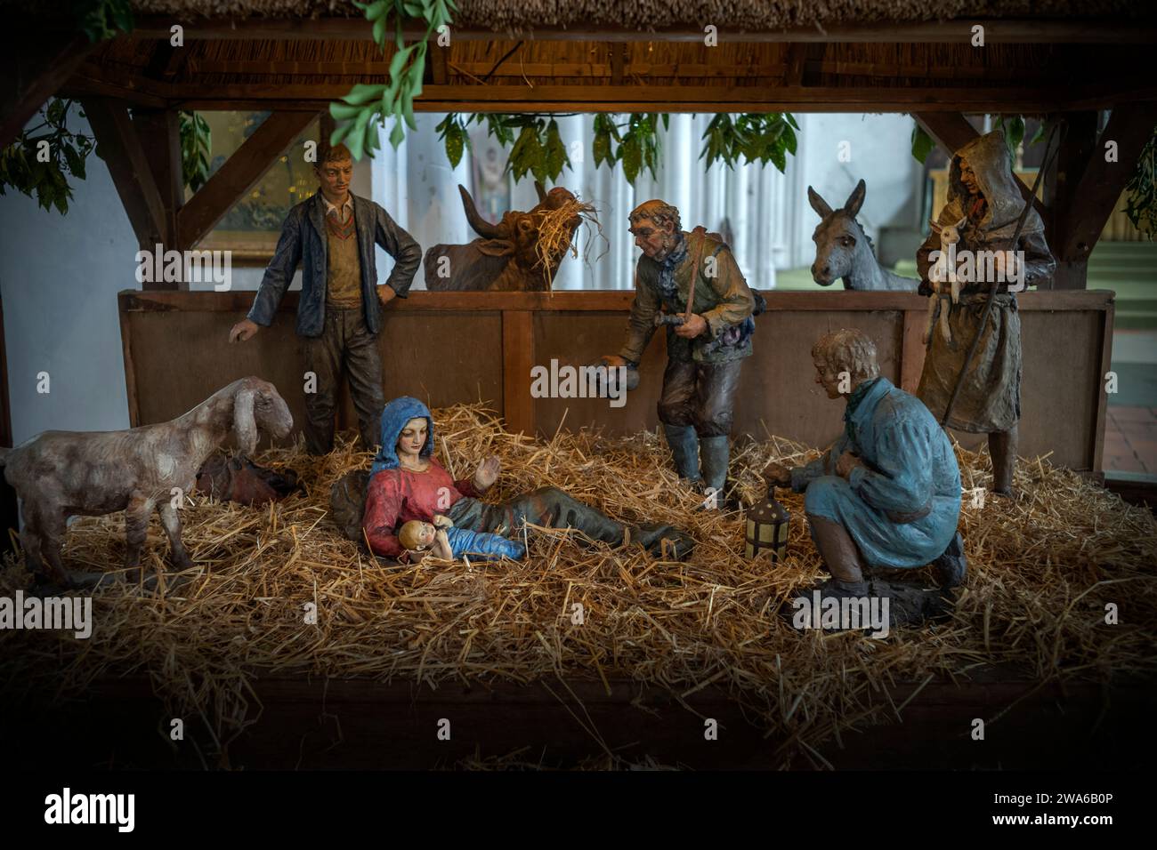 Crib church hi-res stock photography and images - Alamy