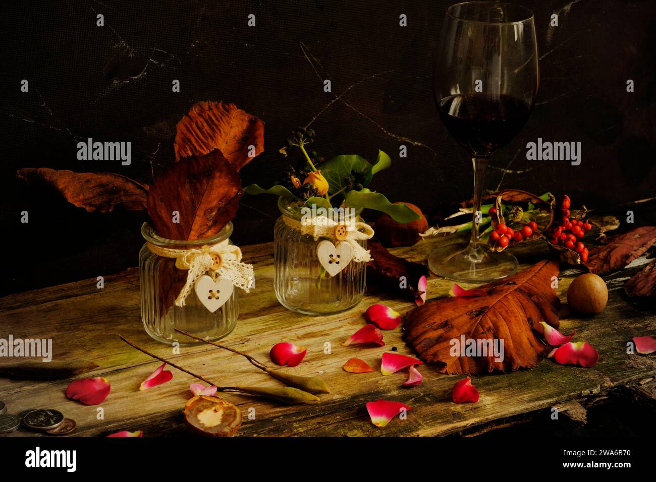 still life that refers to family Christmas celebrations Stock Photo - Alamy