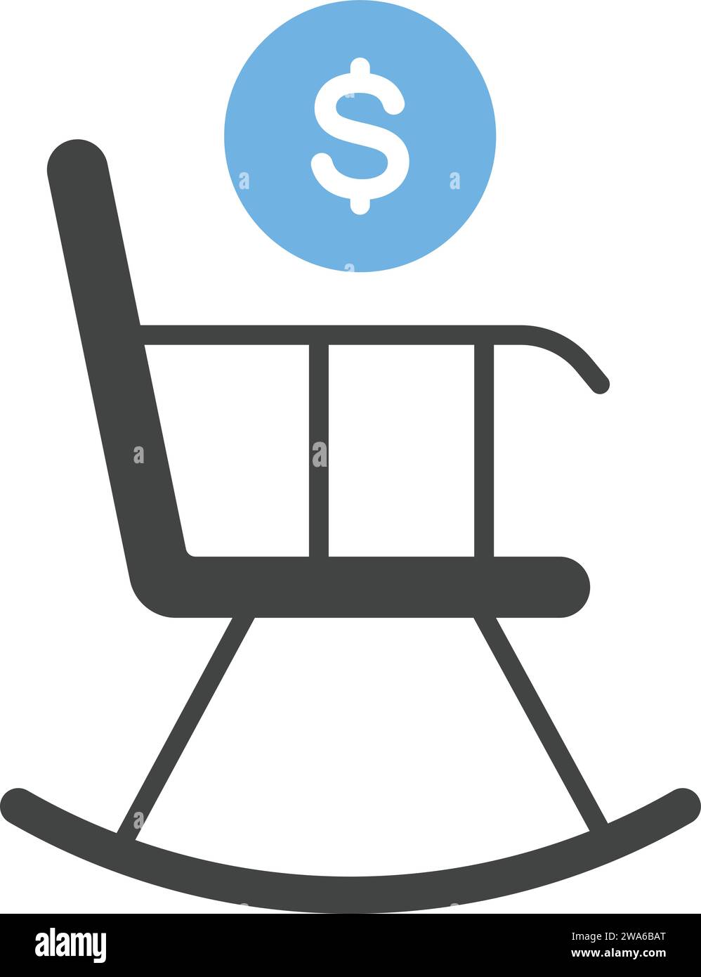 Retirement icon vector image Stock Vector Image & Art - Alamy