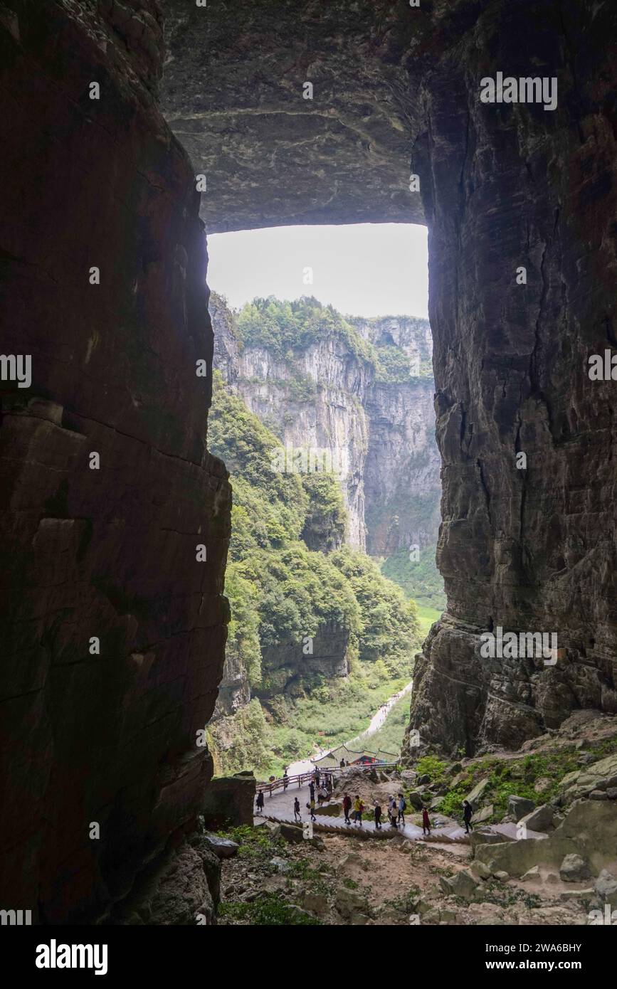 Natural holes created by a combination of time and weathering. The ...