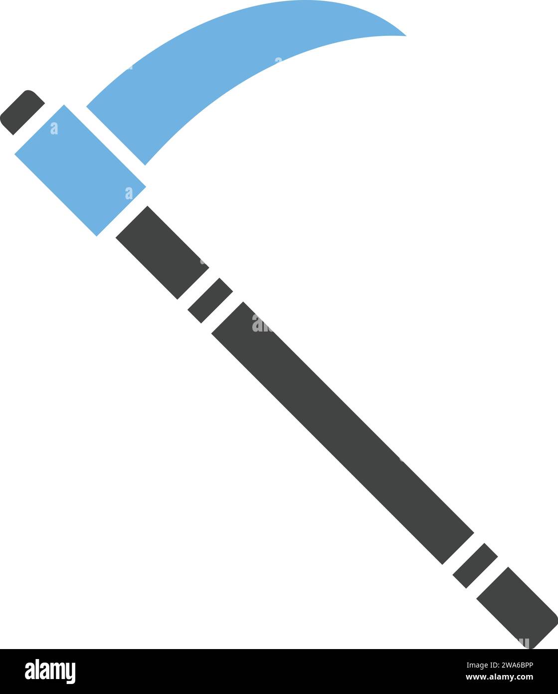 Scythe icon vector image Stock Vector Image & Art - Alamy