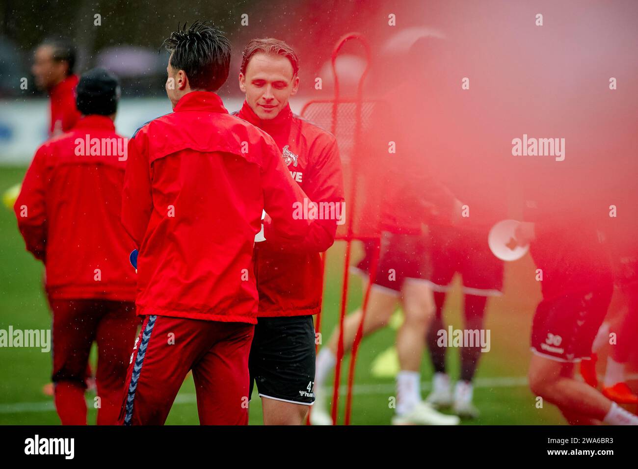COLOGNE, GERMANY - 2 JANUARY, 2024: Mathias Olesen, Practice of 1.FC ...