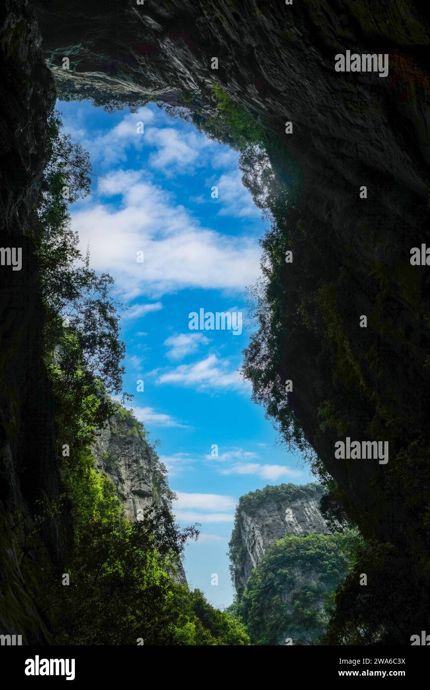 Natural holes created by a combination of time and weathering. The ...