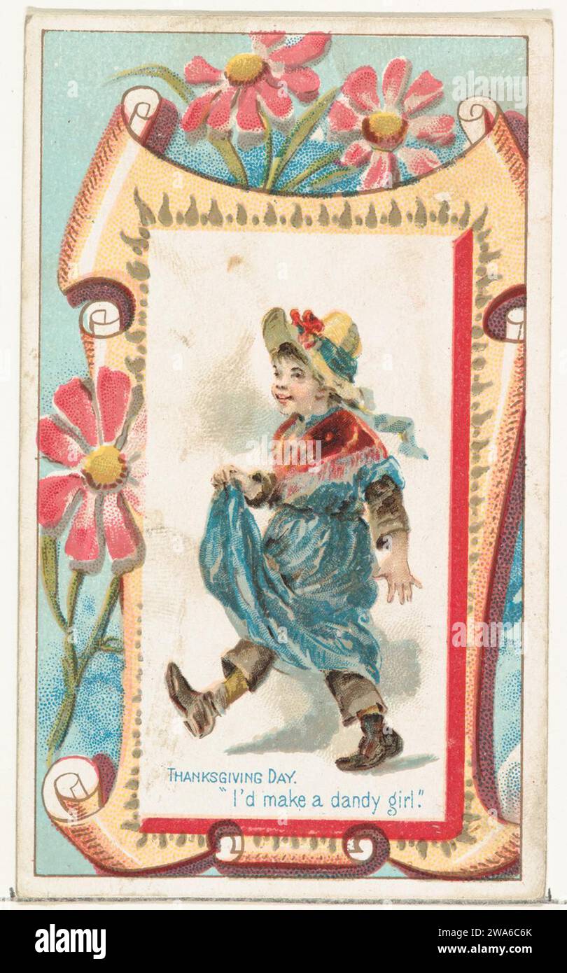 Thanksgiving Day, "I'd make a dandy girl," from the Terrors of America ...