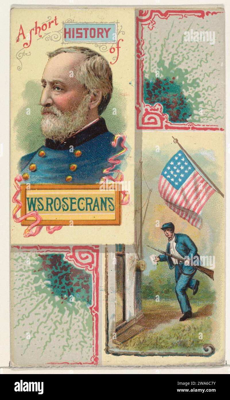 A Short History: General William S. Rosecrans, from the Histories of ...