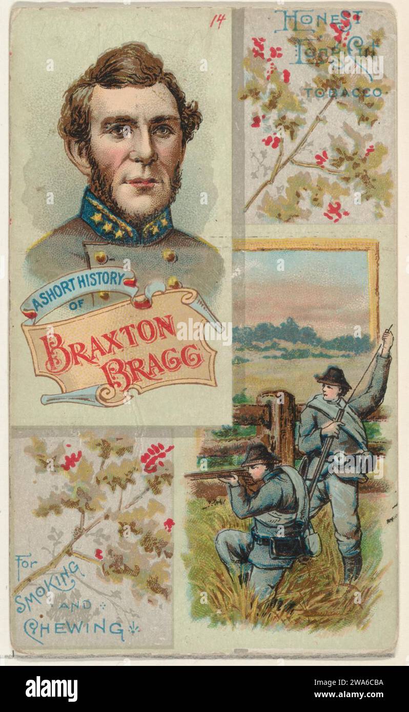 A Short History of General Braxton Bragg, from the Histories of ...