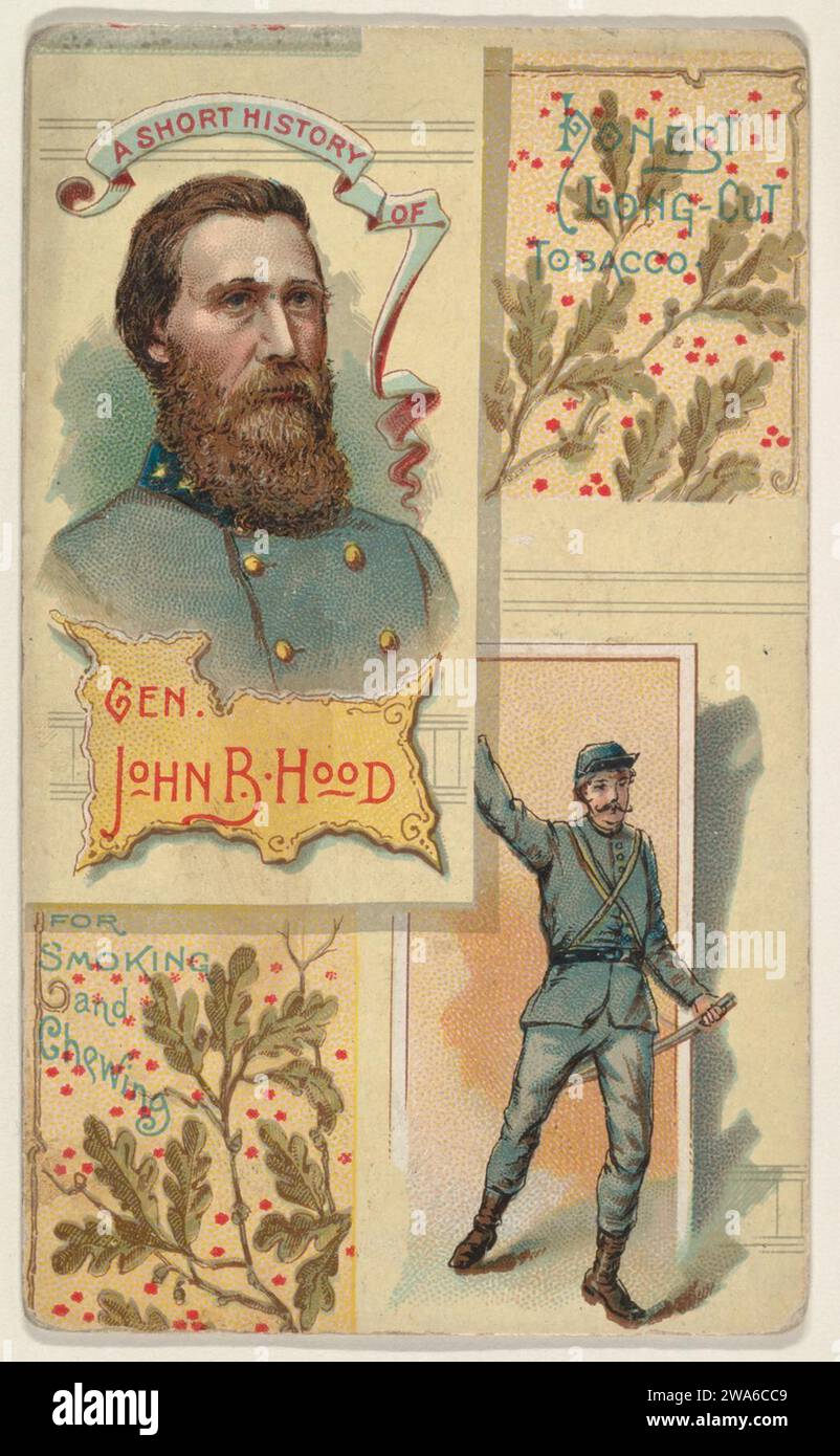 A Short History of General John B. Hood, from the Histories of Generals ...