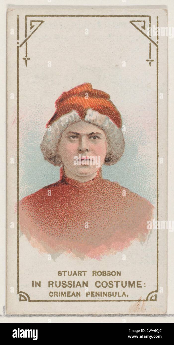 Stuart Robson in Russian Costume of the Crimean Peninsula, from the set ...