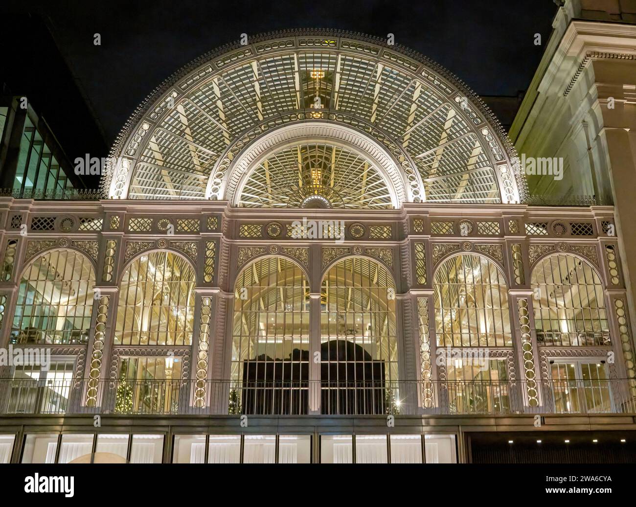 Royal Opera House, Night scene, Central London UK Stock Photo - Alamy