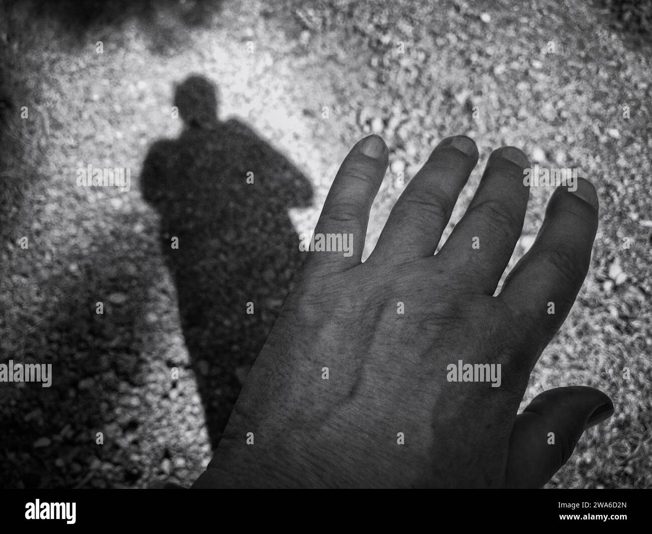 Abstract shadow, alienated Stock Photo - Alamy