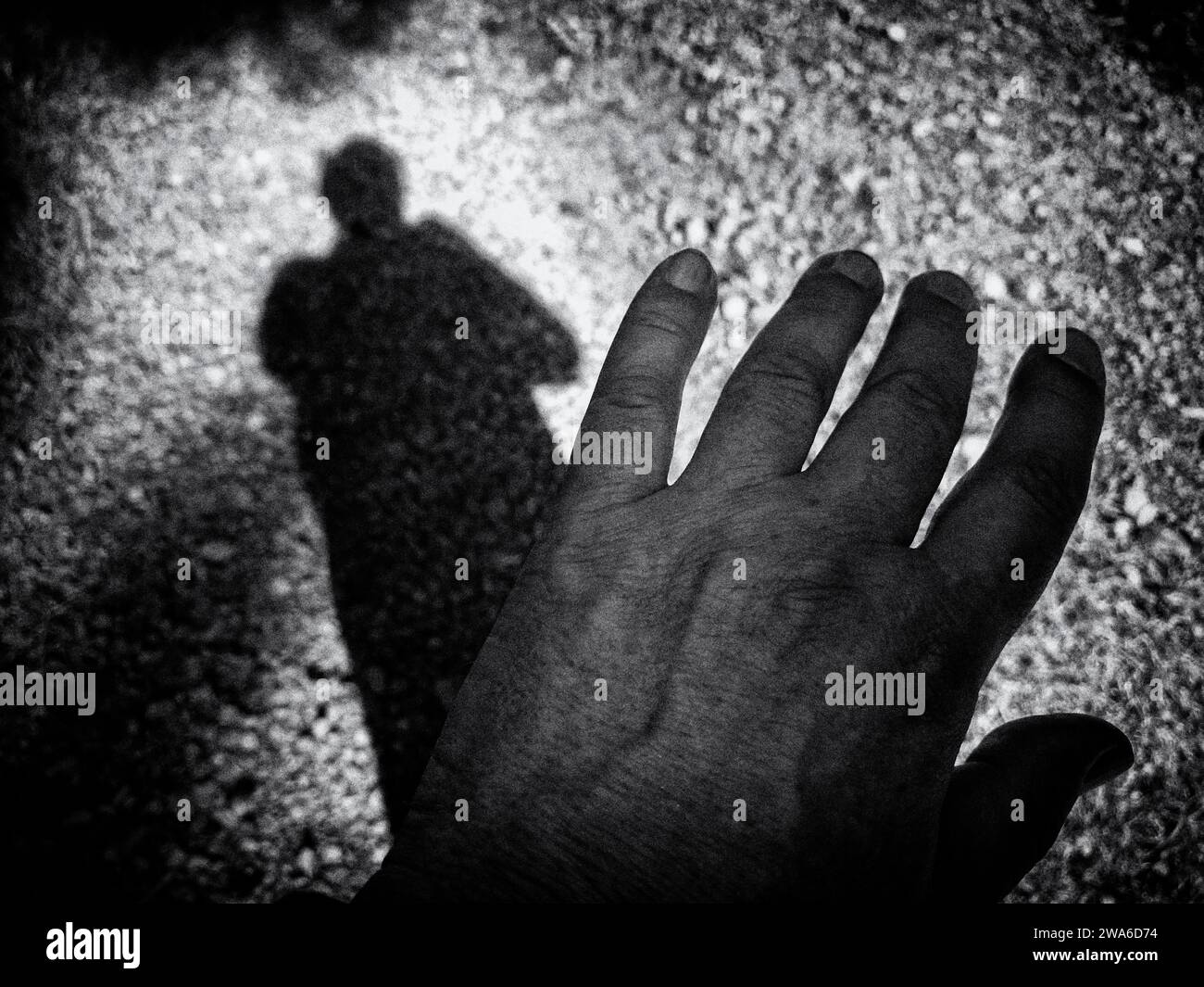 Dark shadow scared hi-res stock photography and images - Alamy