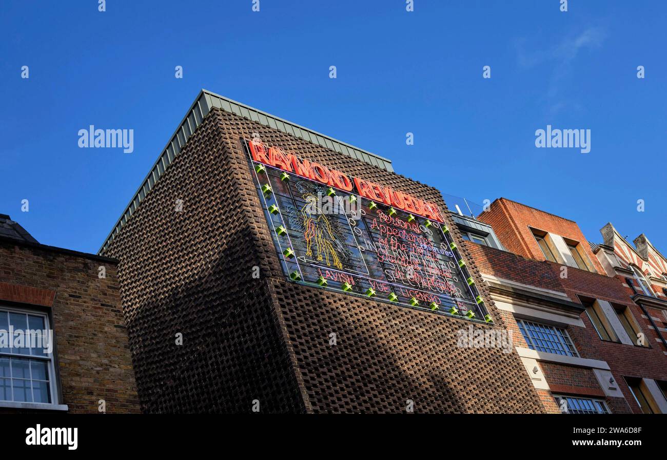 Raymond Revue Bar signage, Soho, Central London UK Stock Photo - Alamy