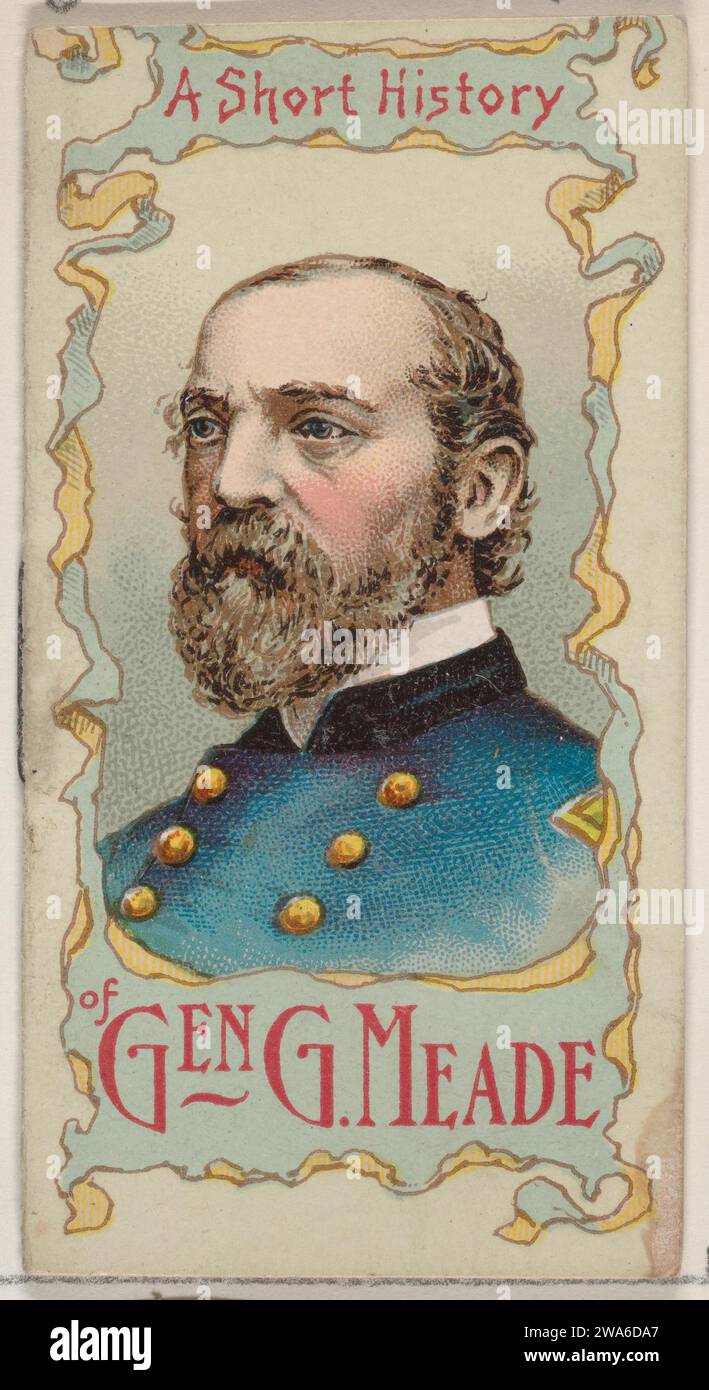 A Short History of General George Gordon Meade, from the Histories of ...