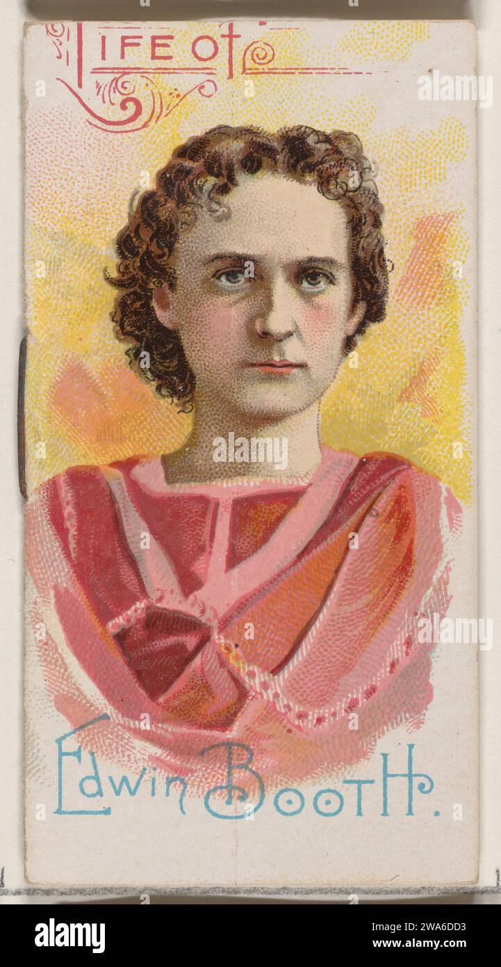 Life of Edwin Booth, from the Histories of Poor Boys and Famous People ...