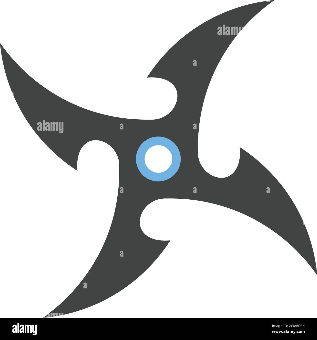 Shuriken icon vector image Stock Vector Image & Art - Alamy