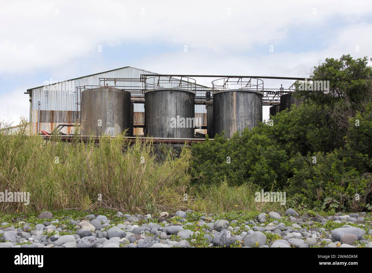 Saint-Andre, France - August 19, 2022: exterior view of famous Rum ...