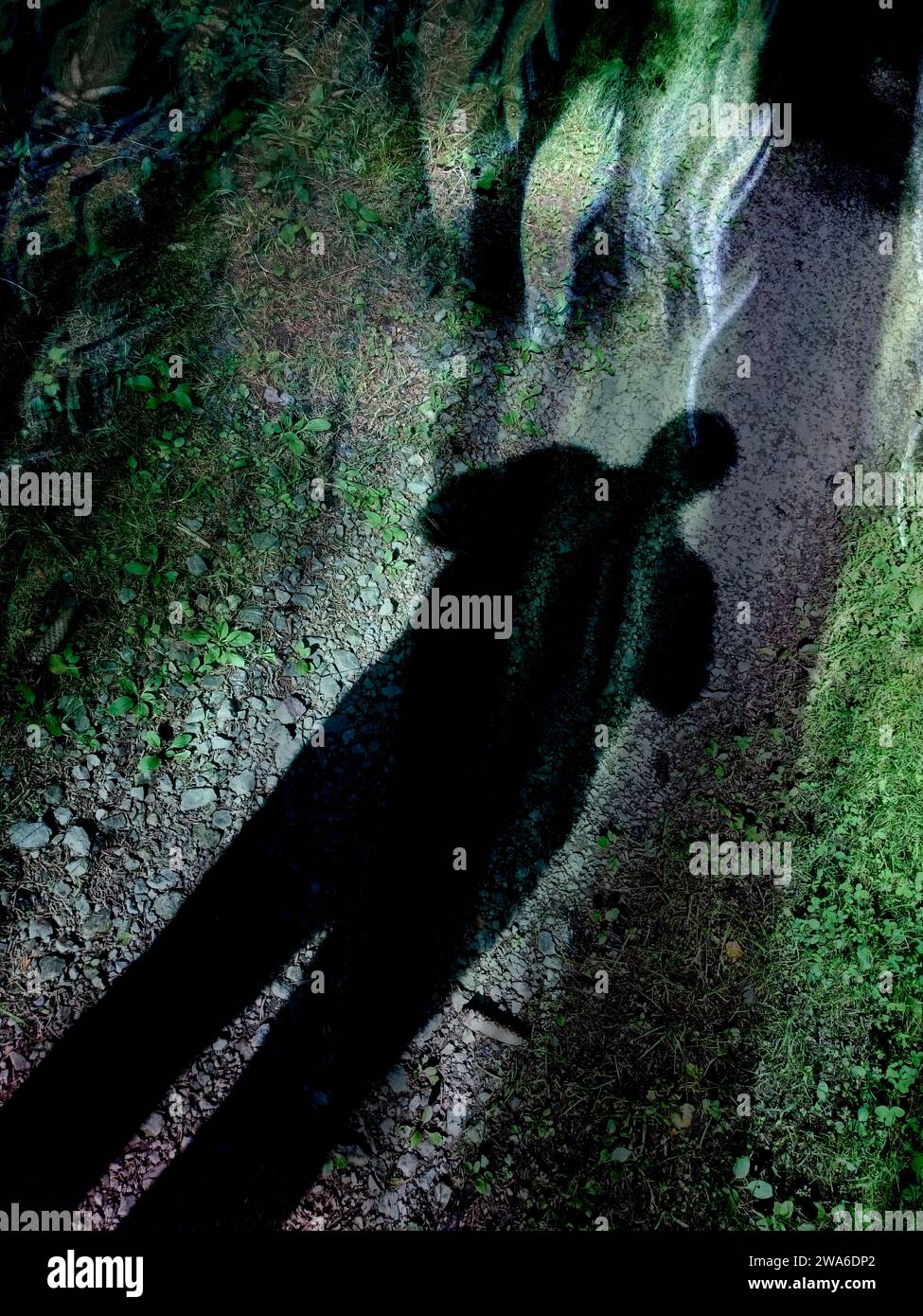 Abstract shadow, alienated Stock Photo - Alamy