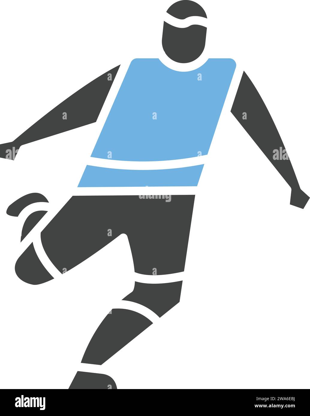 Soccer Player icon vector image Stock Vector Image & Art - Alamy
