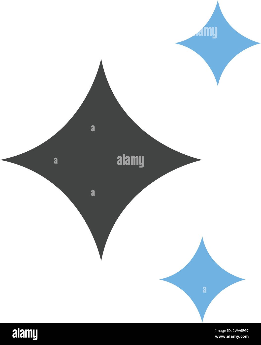 Sparkle icon vector image Stock Vector Image & Art - Alamy