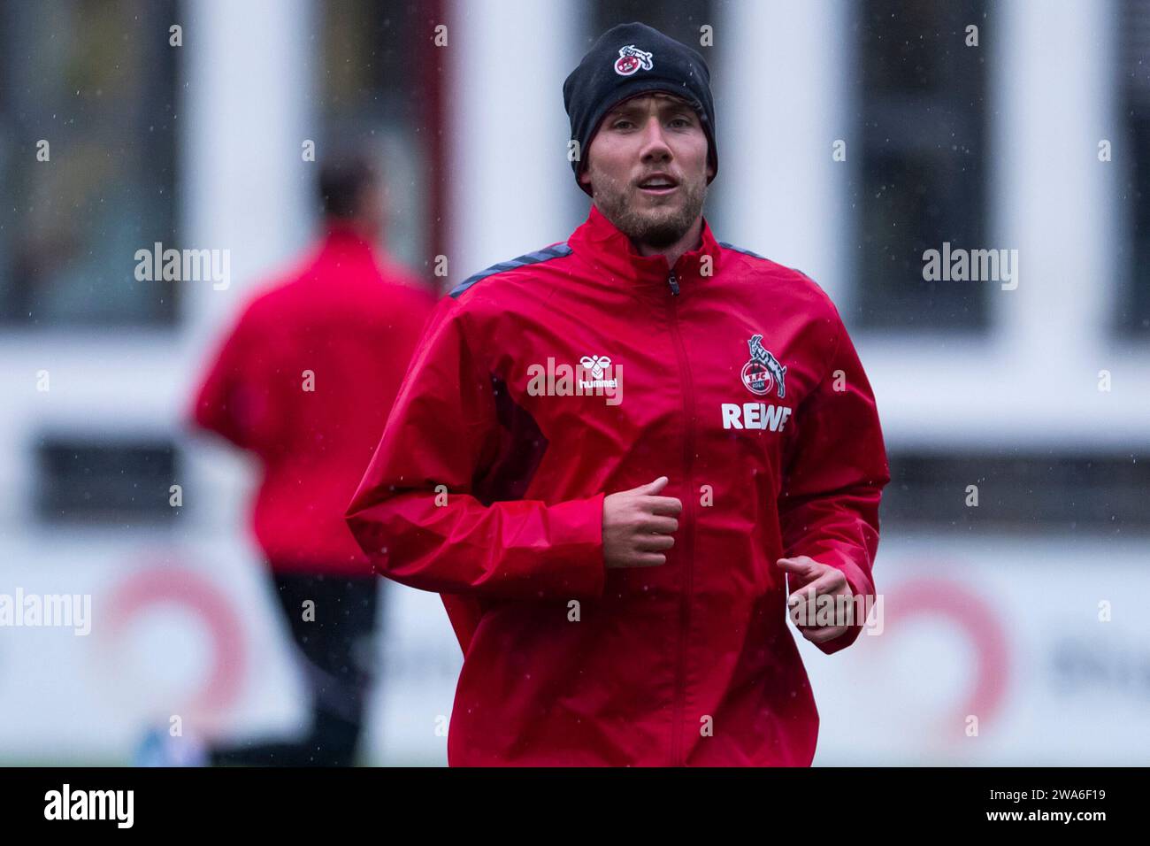 Luca Waldschmidt (1. FC K?ln, #9). Trainingsauftakt des 1. FC K?ln, am 02.01.2024, Geissbockheim ...
