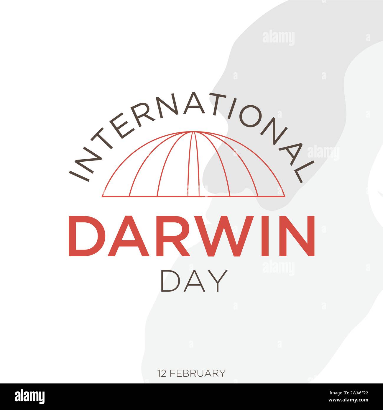 International Darwin Day of Science and Humanism background template ...
