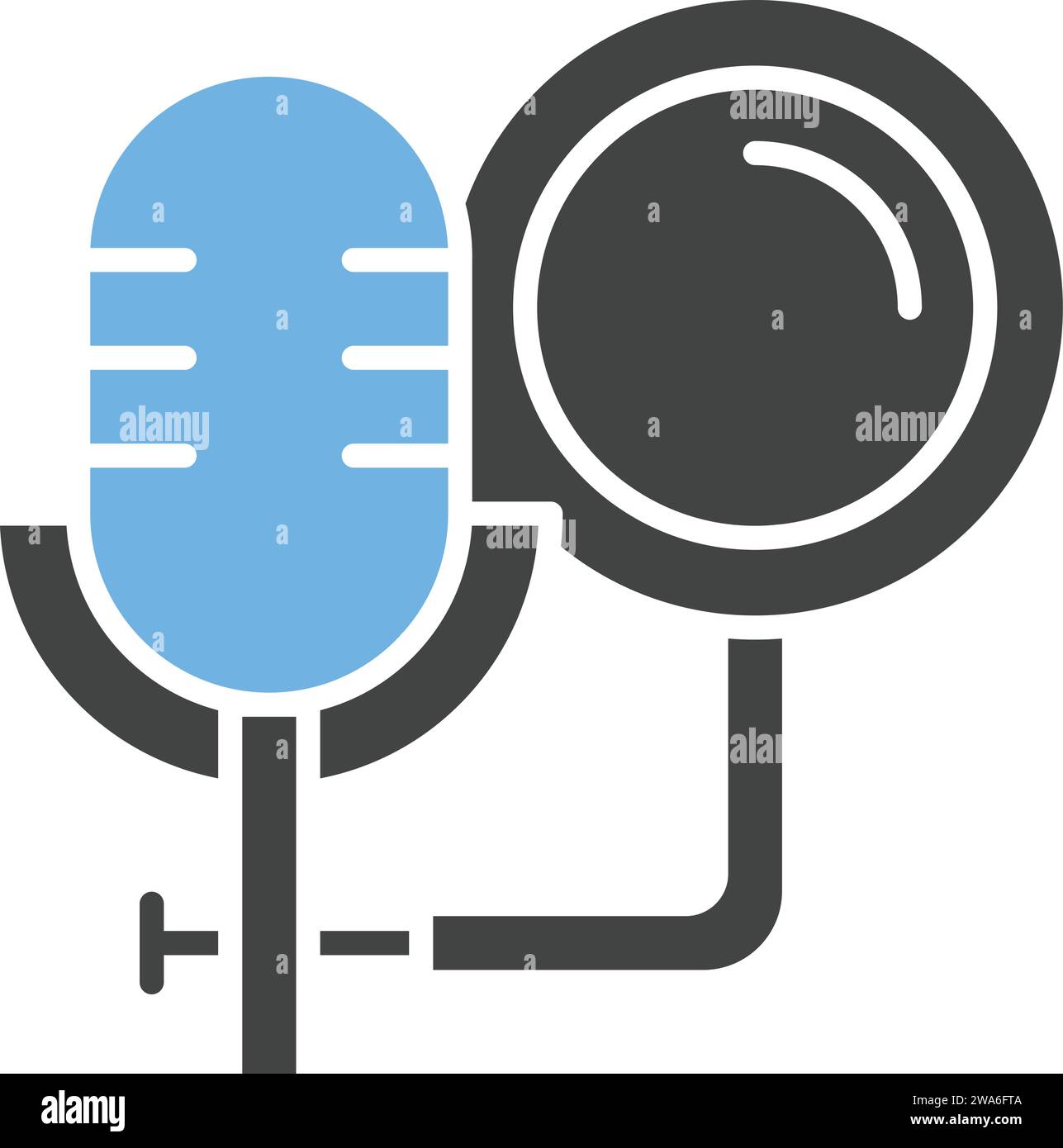 Studio Microphone icon vector image Stock Vector Image & Art - Alamy