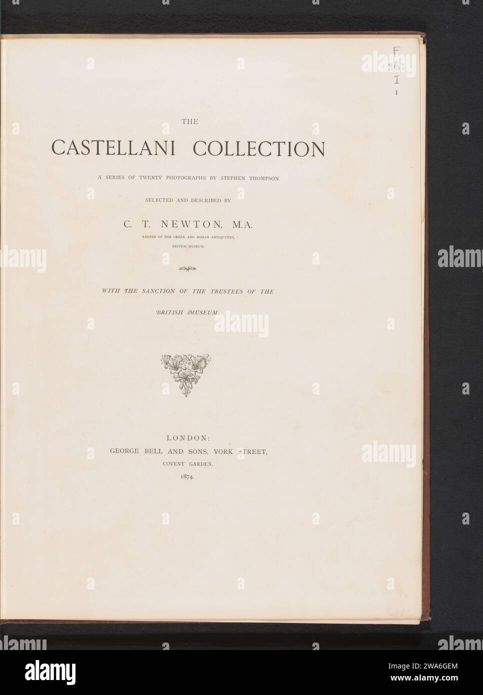 The Castellani collection, Thomas Charles Newton, 1874 book London ...