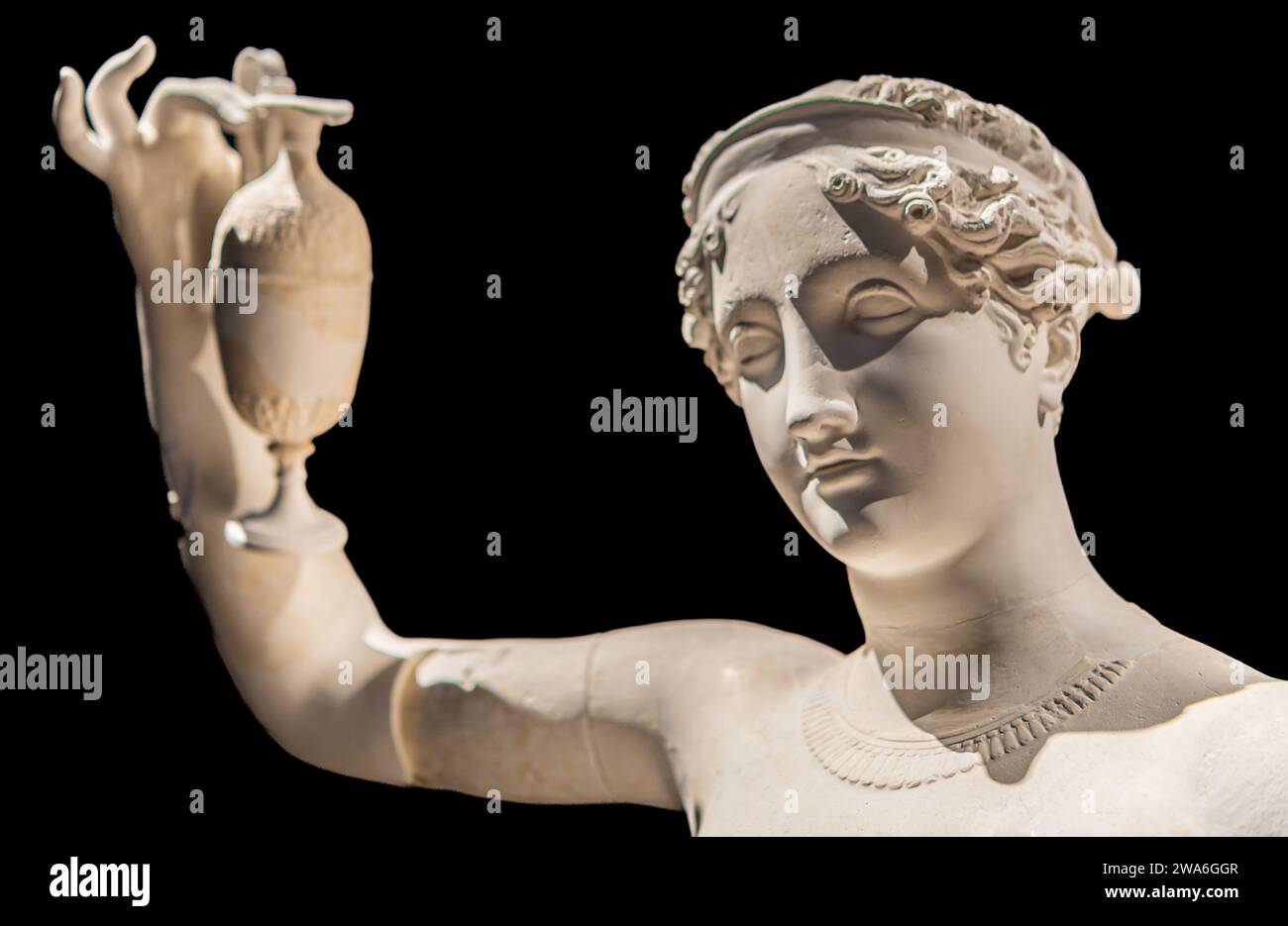 plaster statue: Hebe (1817) by sculptor Antonio Canova - Civic Museum ...