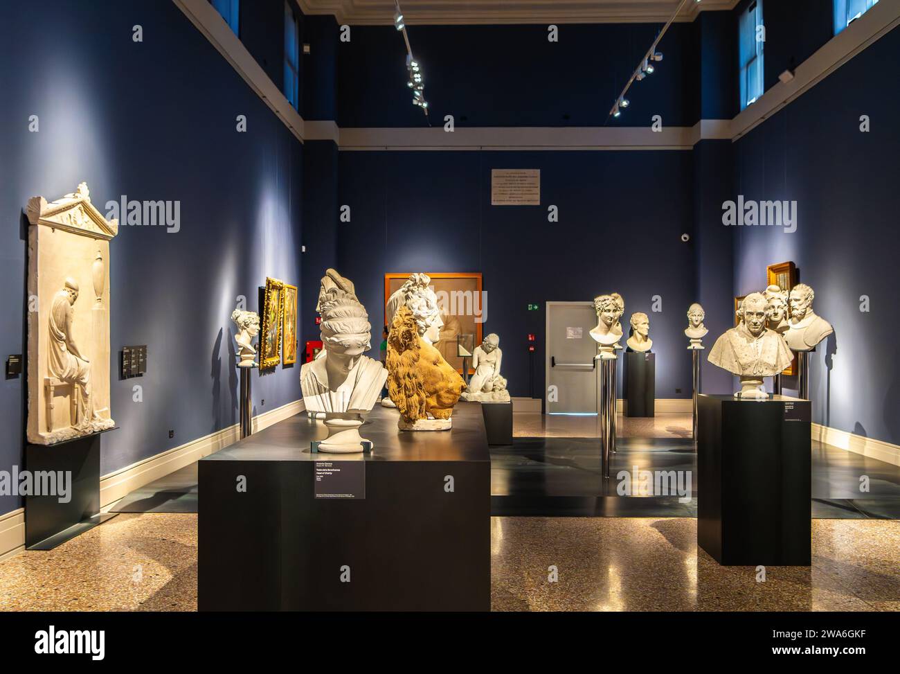 exhibition of works by the neoclassical artist Antonio Canova,(1757 ...