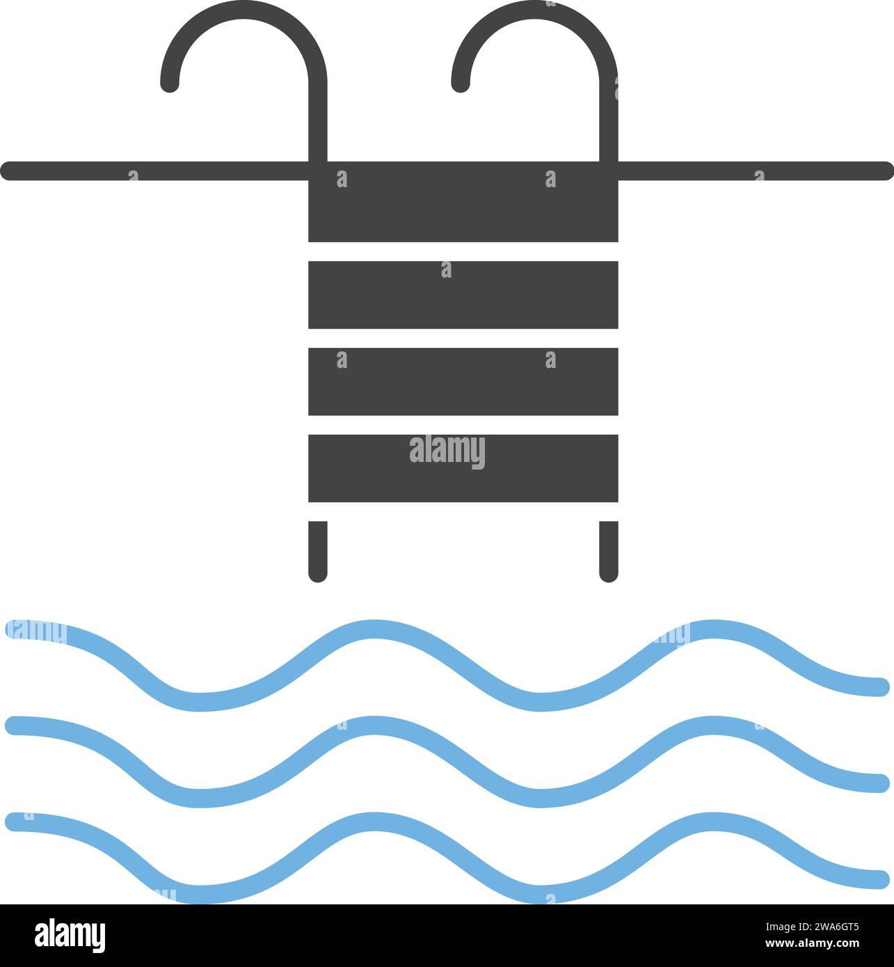 Swimming Pool icon vector image Stock Vector Image & Art - Alamy