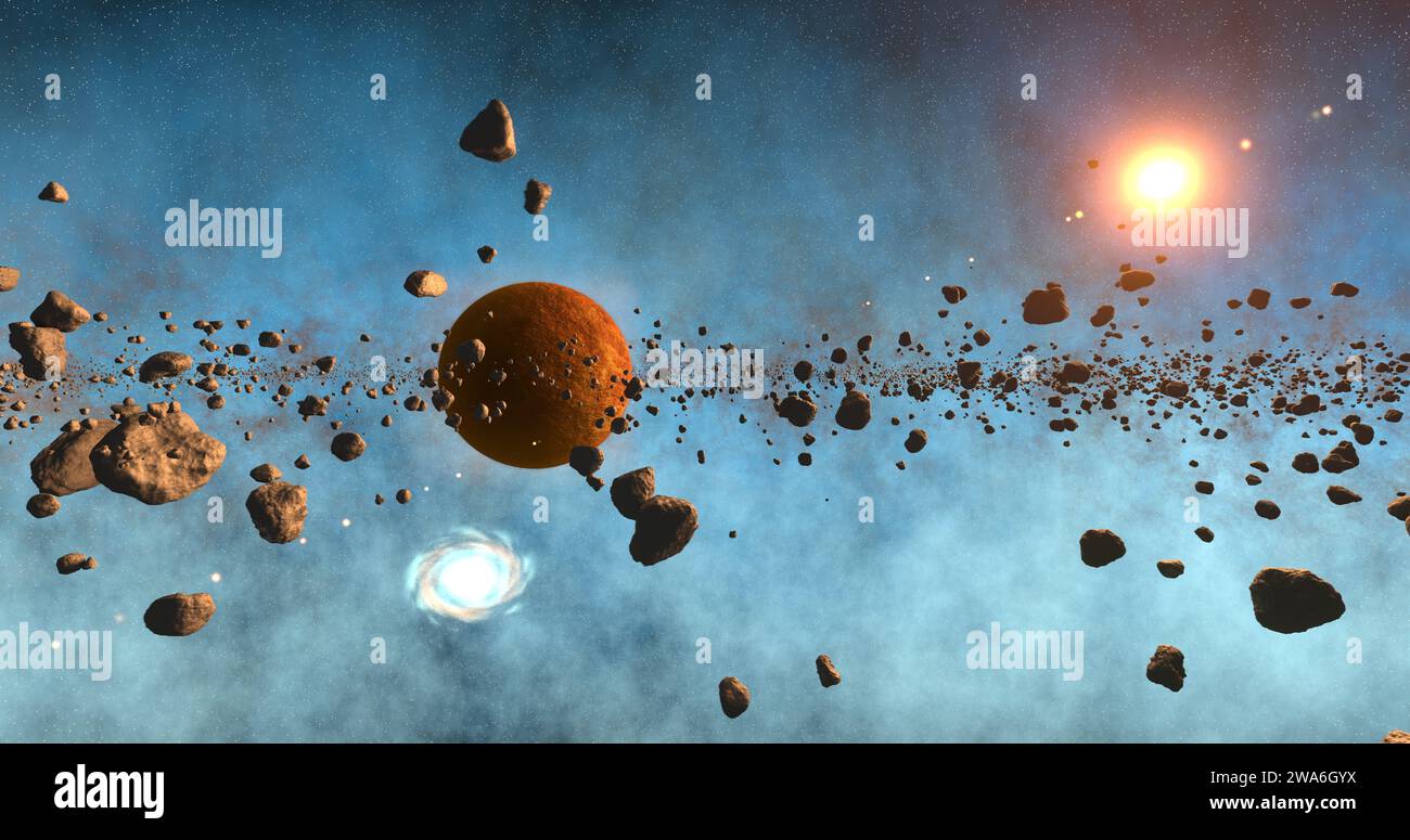Asteroids hi-res stock photography and images - Alamy