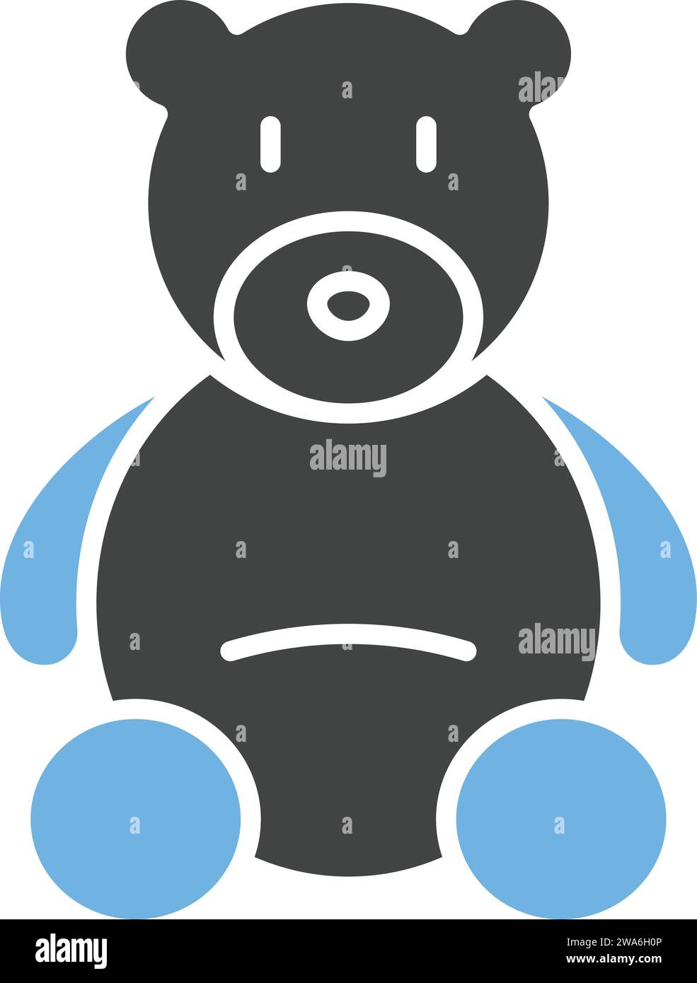 Teddy Bear icon vector image Stock Vector Image & Art - Alamy