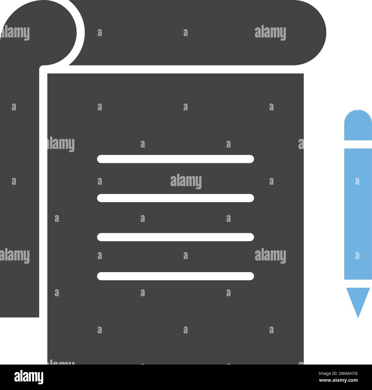 Taking Notes icon vector image Stock Vector Image & Art - Alamy