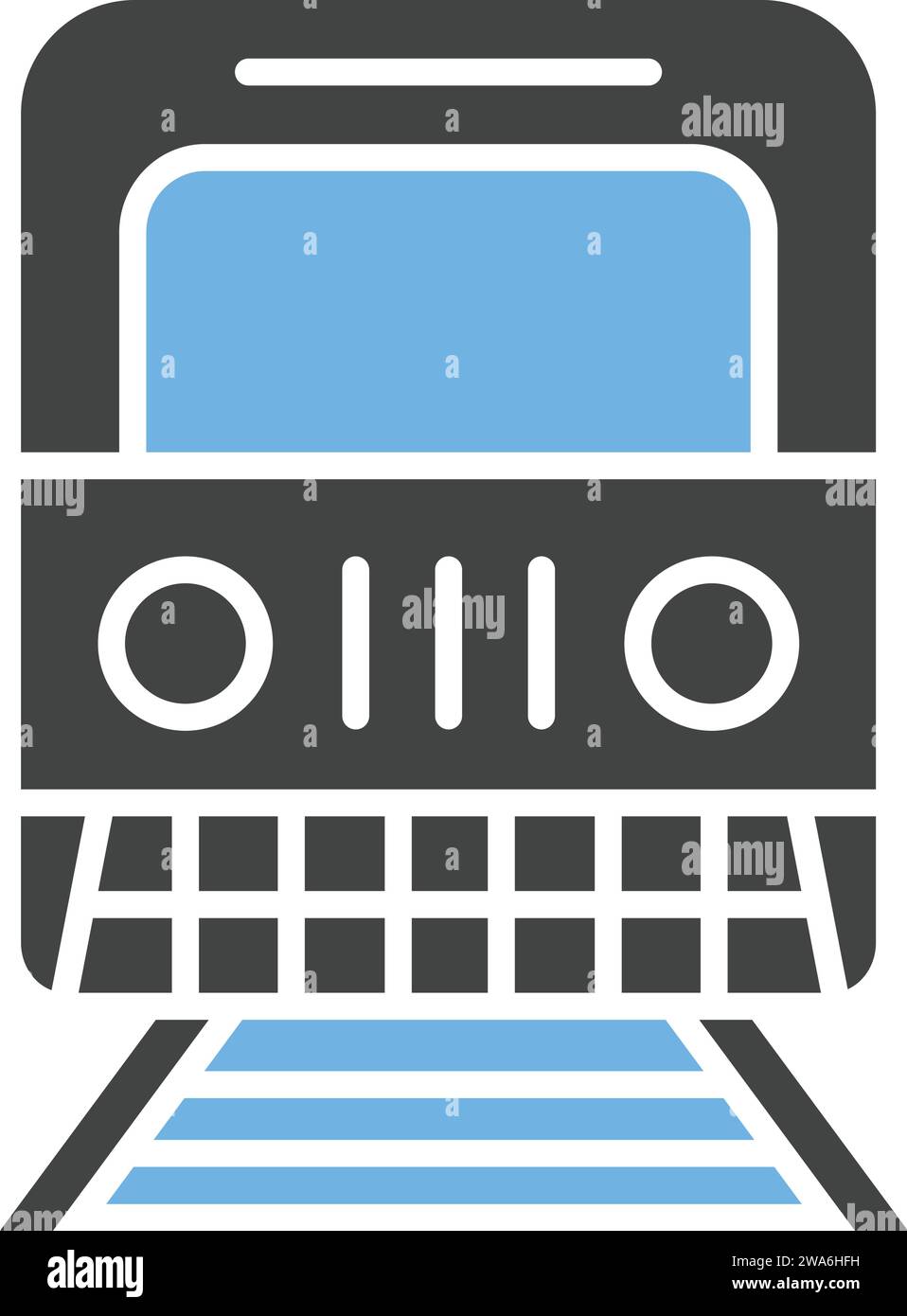 Train icon vector image Stock Vector Image & Art - Alamy