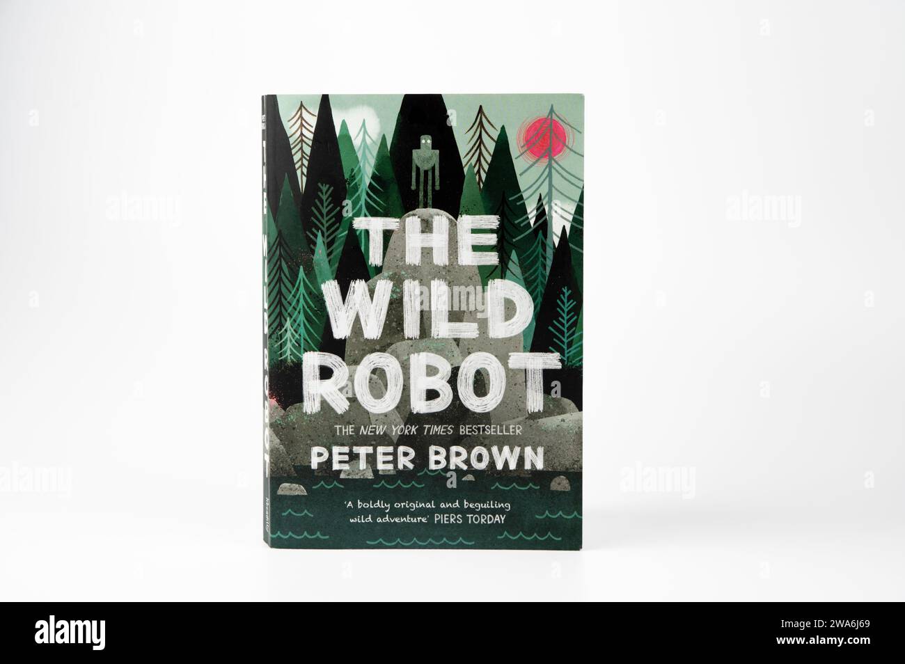 Nova Bana, Slovakia - December, 31, 2023 : The White Robot, book ...