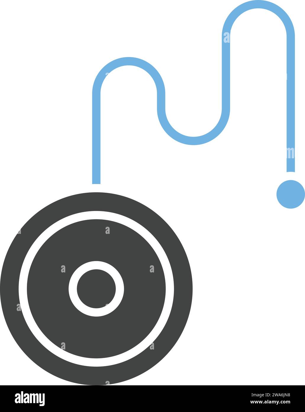 Yo-Yo icon vector image Stock Vector Image & Art - Alamy