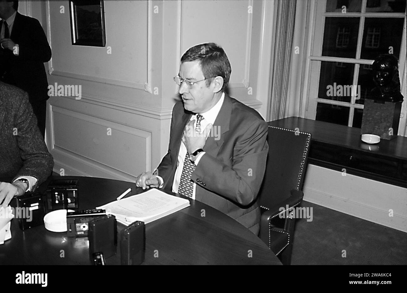 Copenhagen/Denmark/ 16th January 1996 -Poul Nyryup Rasmussen danish ...