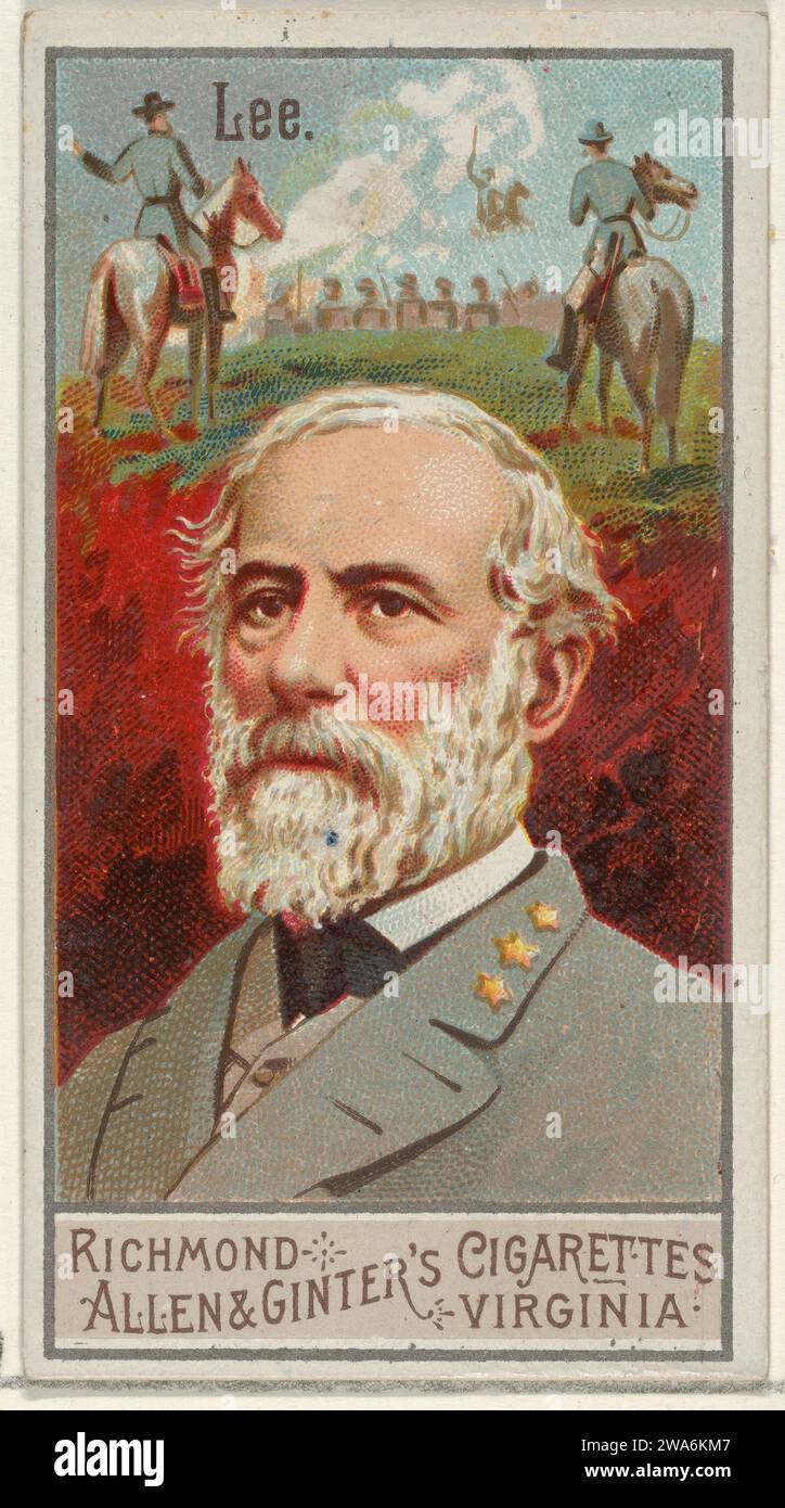 Robert Edward Lee, from the Great Generals series (N15) for Allen ...