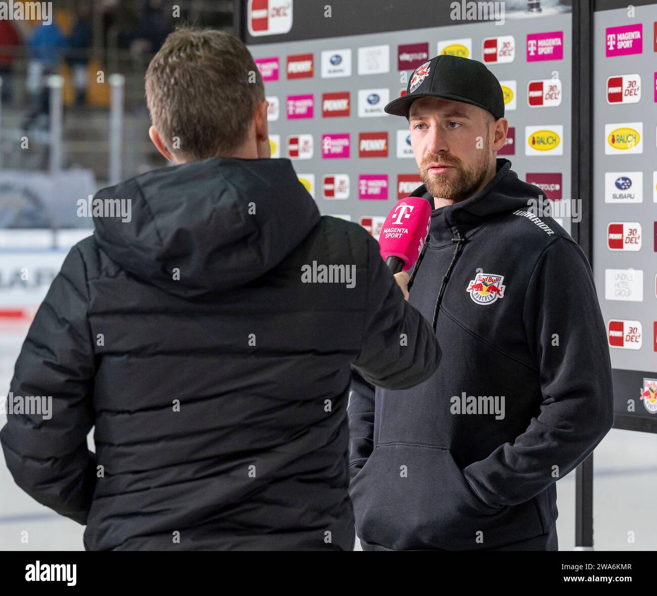 Muenchen, Deutschland. 02nd Jan, 2024. Maximilian Kastner (EHC Red Bull ...