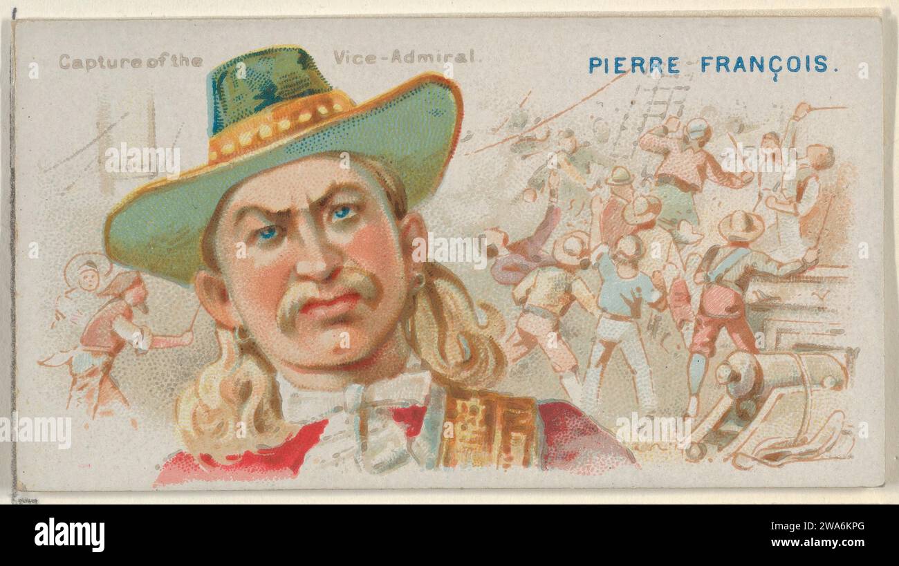 Pierre Francois, Capture of the Vice-Admiral, from the Pirates of the ...