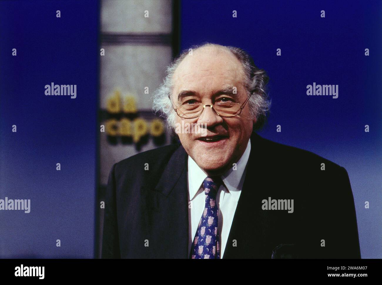 Da Capo, Fernsehen, 3Sat, Intendant August Everding im Gespräch mit ...