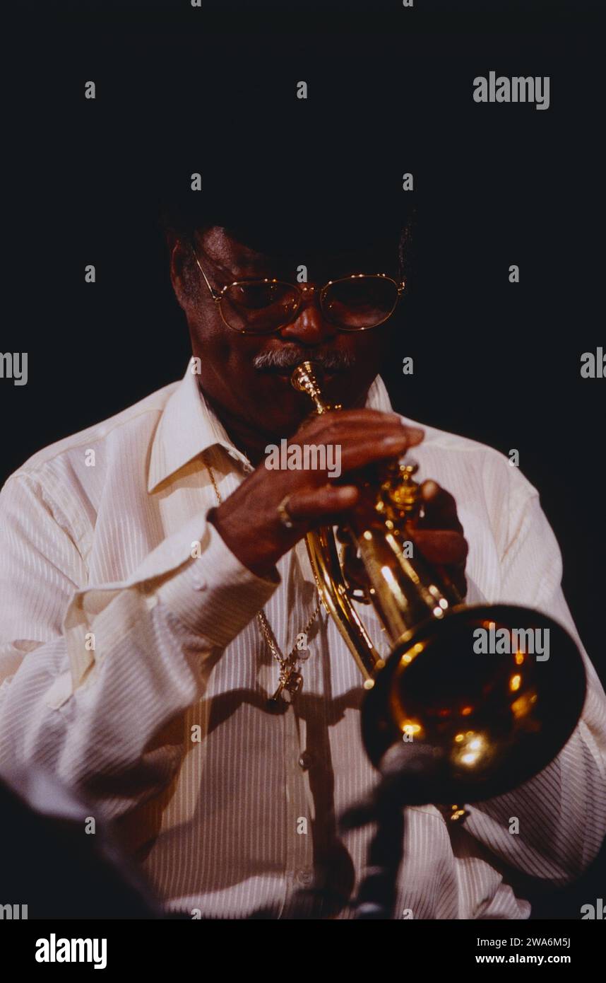 Jazz Fest Berlin, Philharmonie, 1987, Clark Terry, amerikanischer Jazz ...