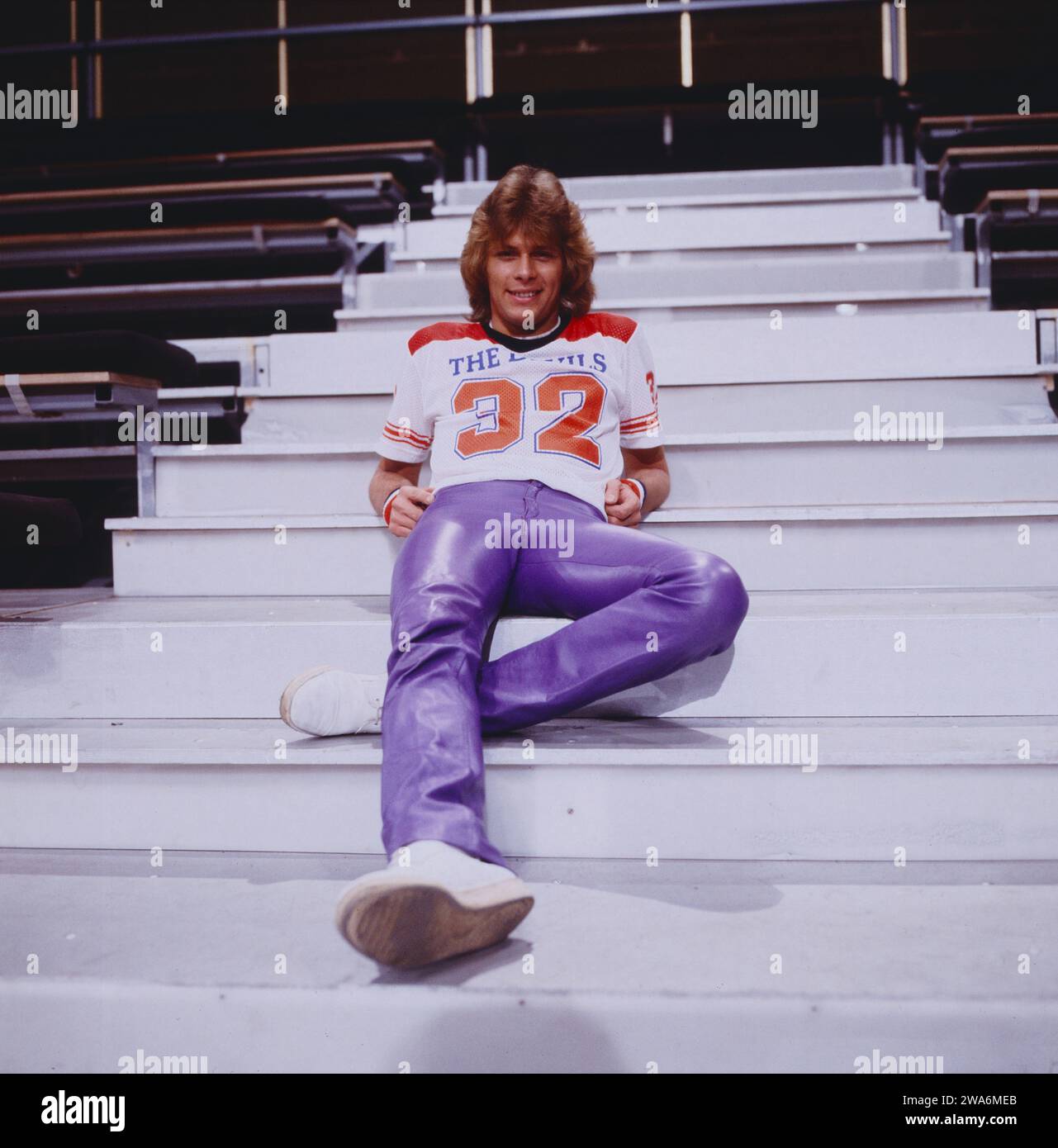 Hitparade, ZDF Musiksendung, 1980, Schlagersänger Benny, aka Benny ...