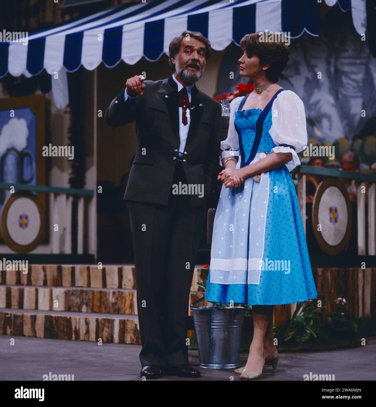 Lustige Musikanten, ZDF Volksmusik Show, Deutschland, 1982, Moderation ...